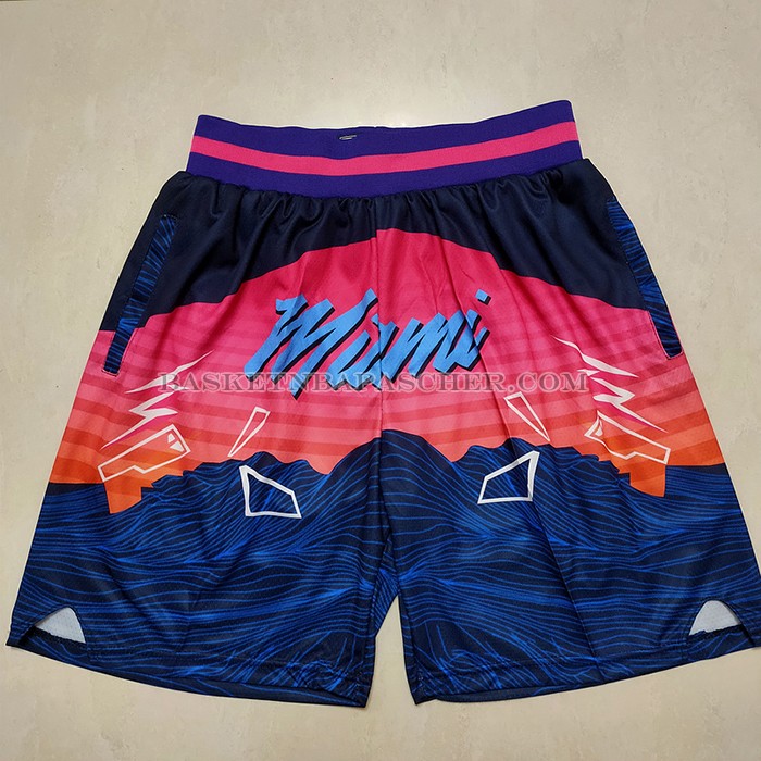 Maillot de basket nbaShort Miami Heat Rosa pas cher - www ...